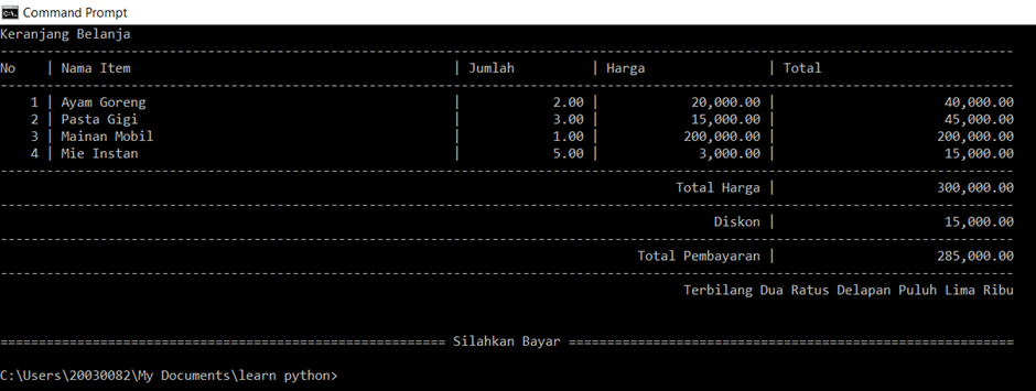 GitHub - mohamadbaidowi/Pacmann-Super-Cashier: Python project