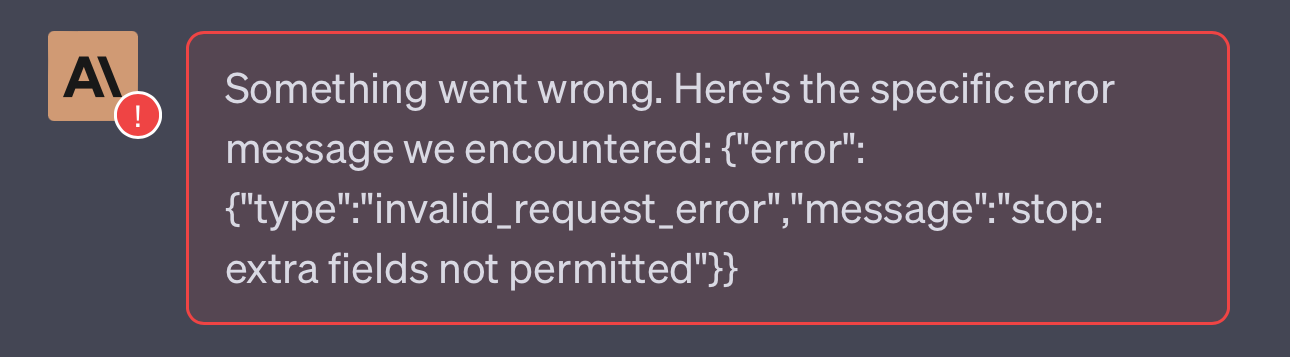 [Bug]: Anthropic: "maxOutputTokens: extra fields not permitted" · Issue #932 · danny-avila ...