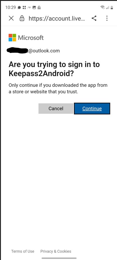 Onedrive credentials automatically saved/Continuous sign in · Issue #2103 · PhilippC ...