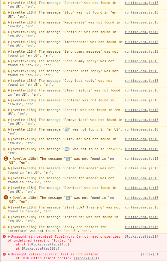 Working on an extension. Need to insert some javascript. No luck. · oobabooga text-generation ...