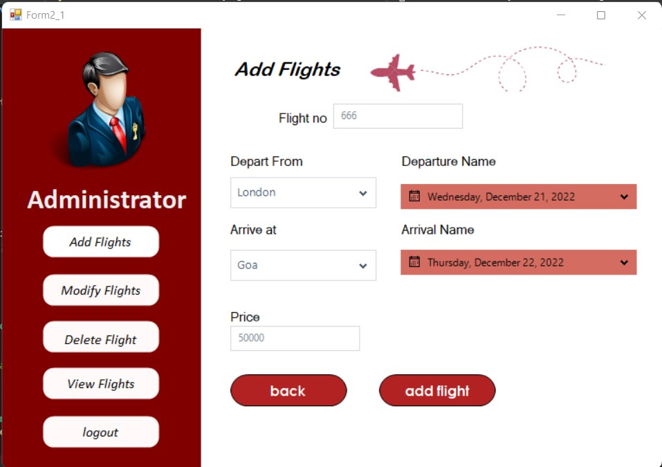 GitHub - vk-cds/dbms-project: DBMS project on airline reservation system