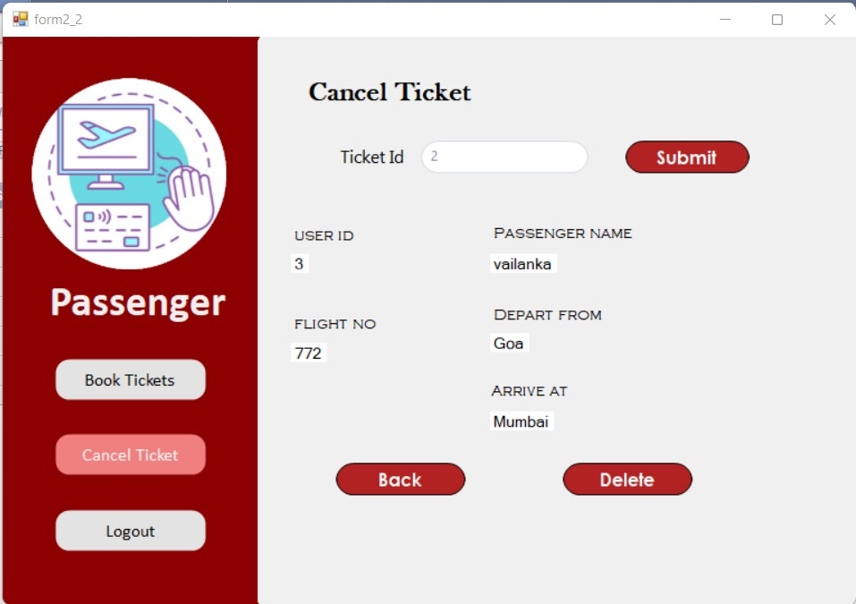 GitHub - vk-cds/dbms-project: DBMS project on airline reservation system