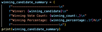 GitHub - mrneuenschwander/election-analysis: First dive into Python