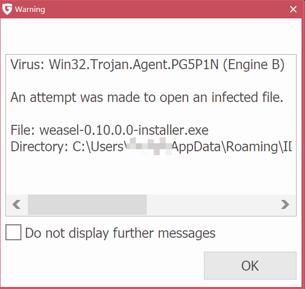 Windows Defender 报告安装包有病毒 · Issue #139 · rime/weasel · GitHub