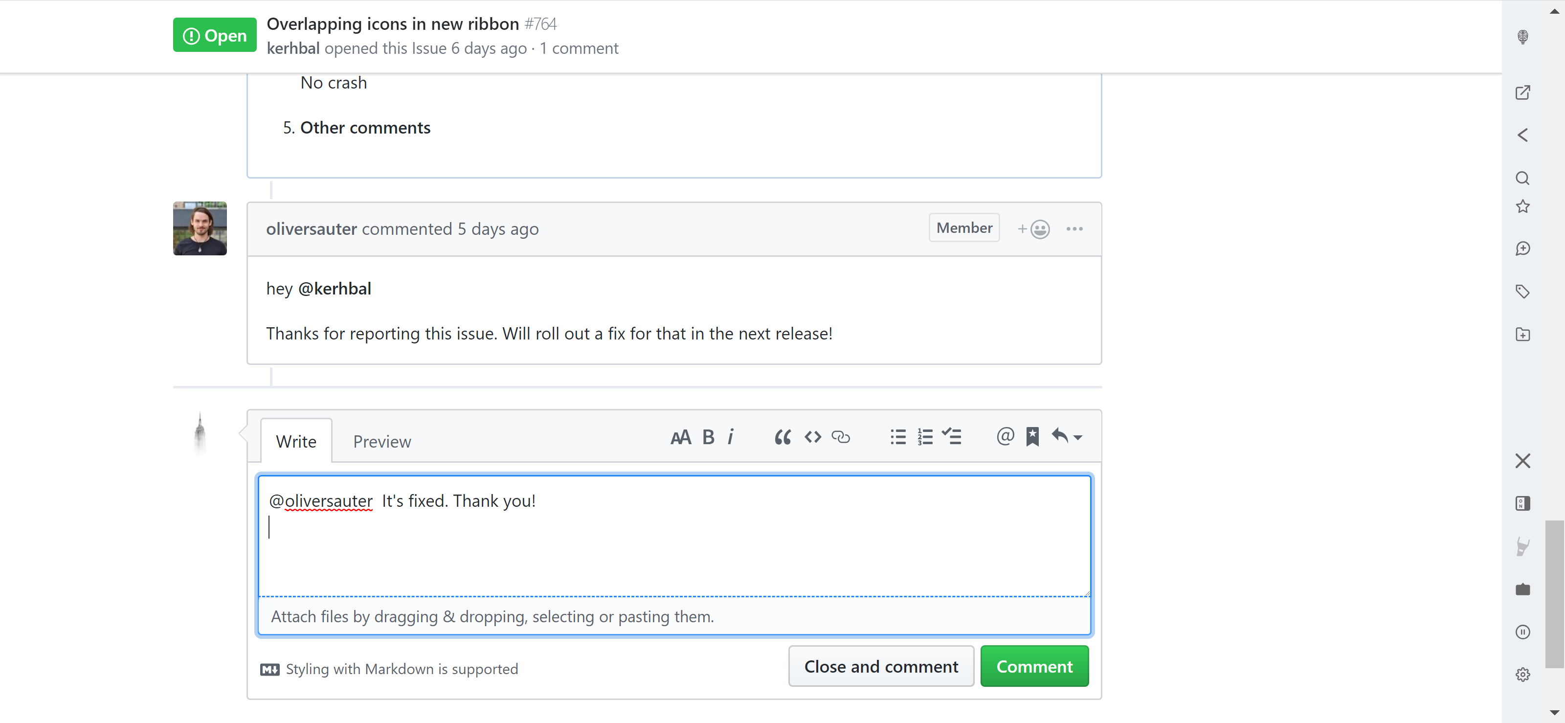 Overlapping icons in new ribbon · Issue #764 · WorldBrain/Memex · GitHub
