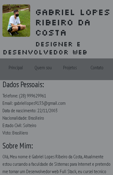 GitHub - GabrielLopesz9135/Curriculo-com-Bootstrap