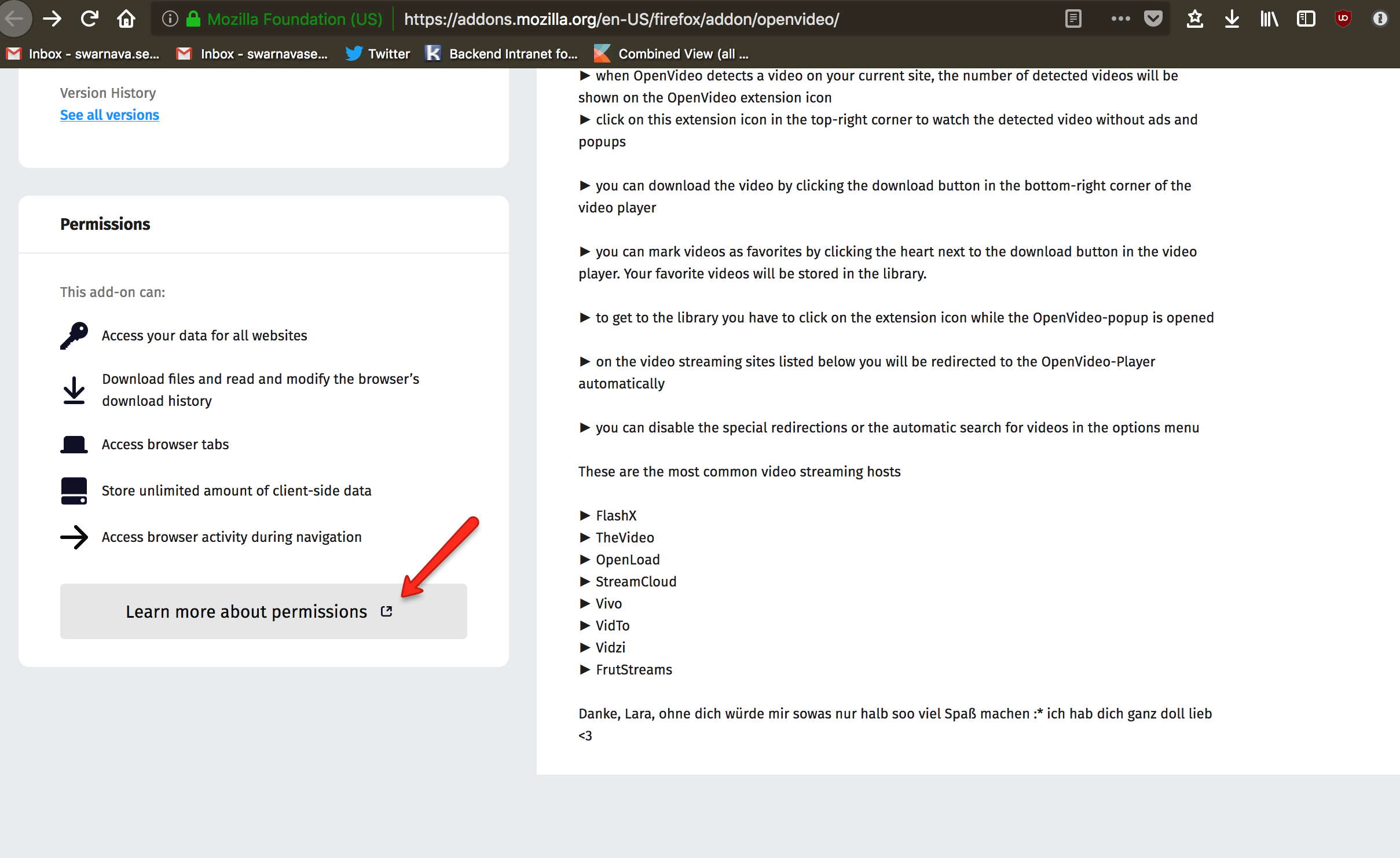 Permissions Kb Article Should Open In New Tab · Issue 11682 · Mozillaaddons · Github