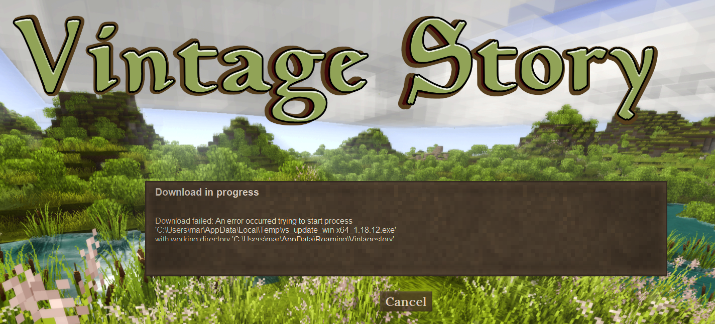 GAME REFUSES TO LAUNCH CLIENT / / GAME REFUSES TO UPDATE // · Issue #3107 · anegostudios ...