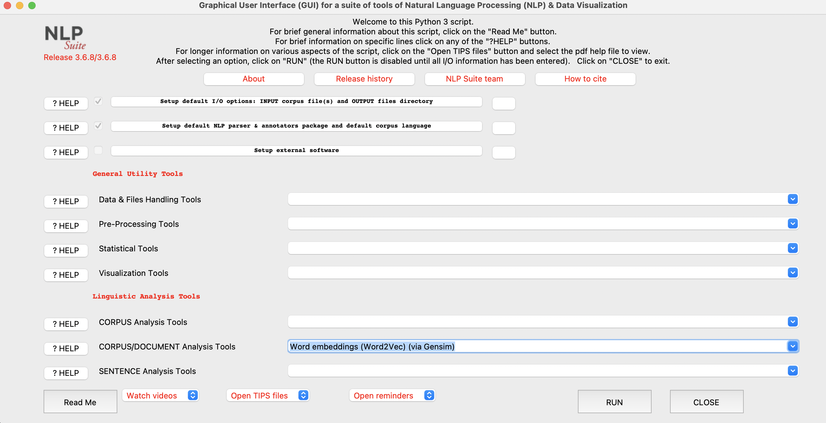 [BUG]: Gensim Word2Vec Does Not Open on Mac · Issue #933 · NLP-Suite/NLP-Suite · GitHub