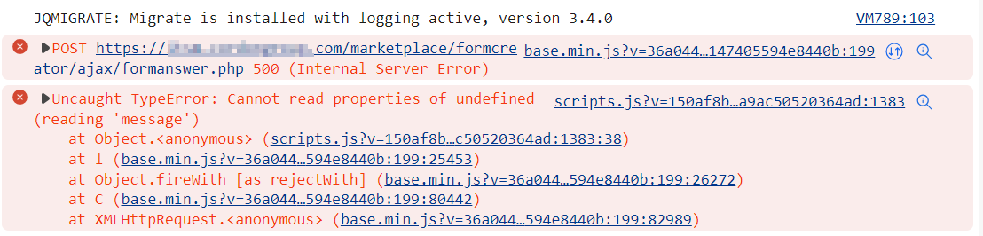 Email Notifications Trigger Error 500 · Issue 3395 · Pluginsglpiformcreator · Github 
