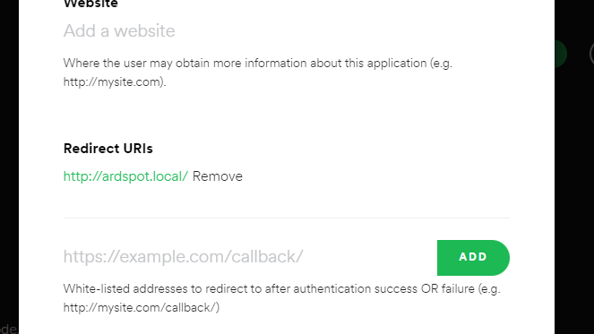 INVALID_CLIENT: Invalid redirect URI · Issue #2 · Gabe-H/ESP8266-Spotify-OLED · GitHub