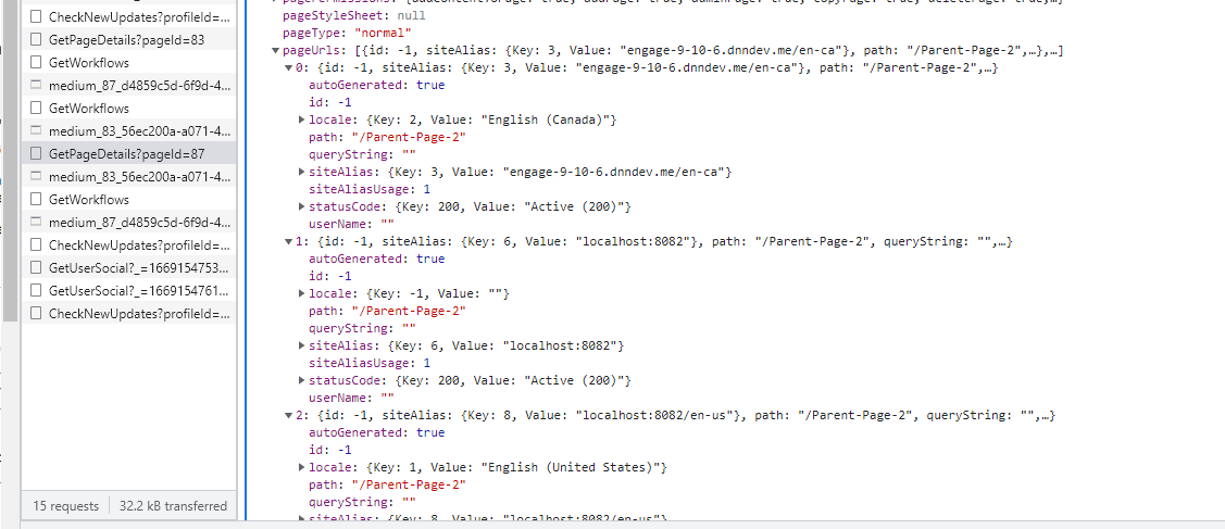Adding SEO URL's to pages causes extra 'automatic' rows to be added to grid · Issue #5401 ...