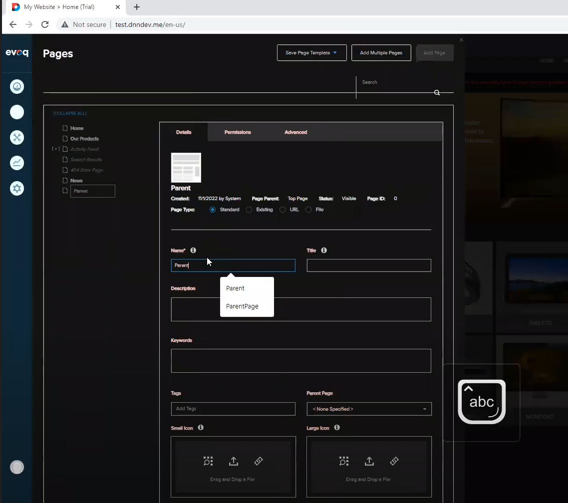 'Add Missing Languages' for child page fails when parent page only has some languages enabled ...