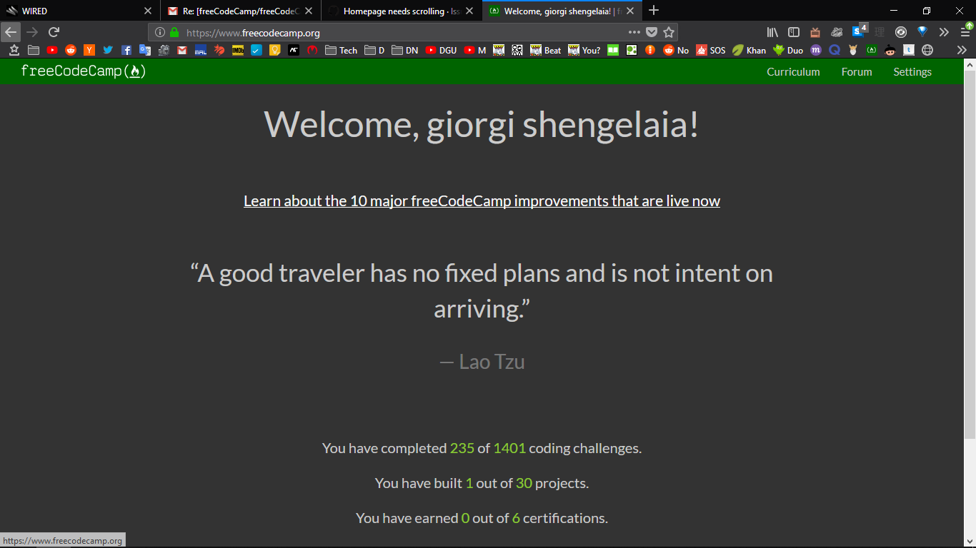 Homepage requires scrolling · Issue #17602 · freeCodeCamp/freeCodeCamp · GitHub