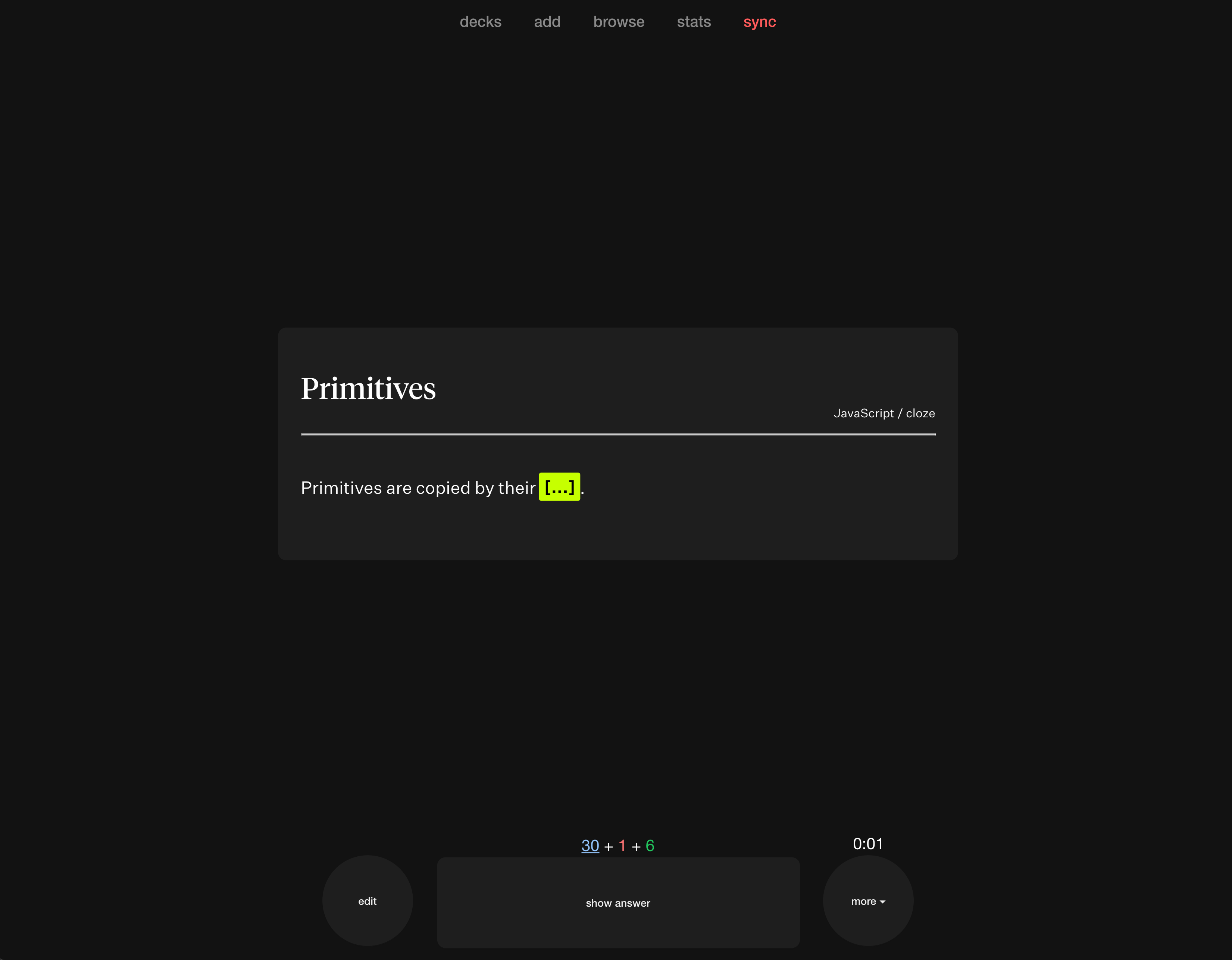 GitHub - tommyplusdev/anki-minimalist-mode: a minimalist theme for anki