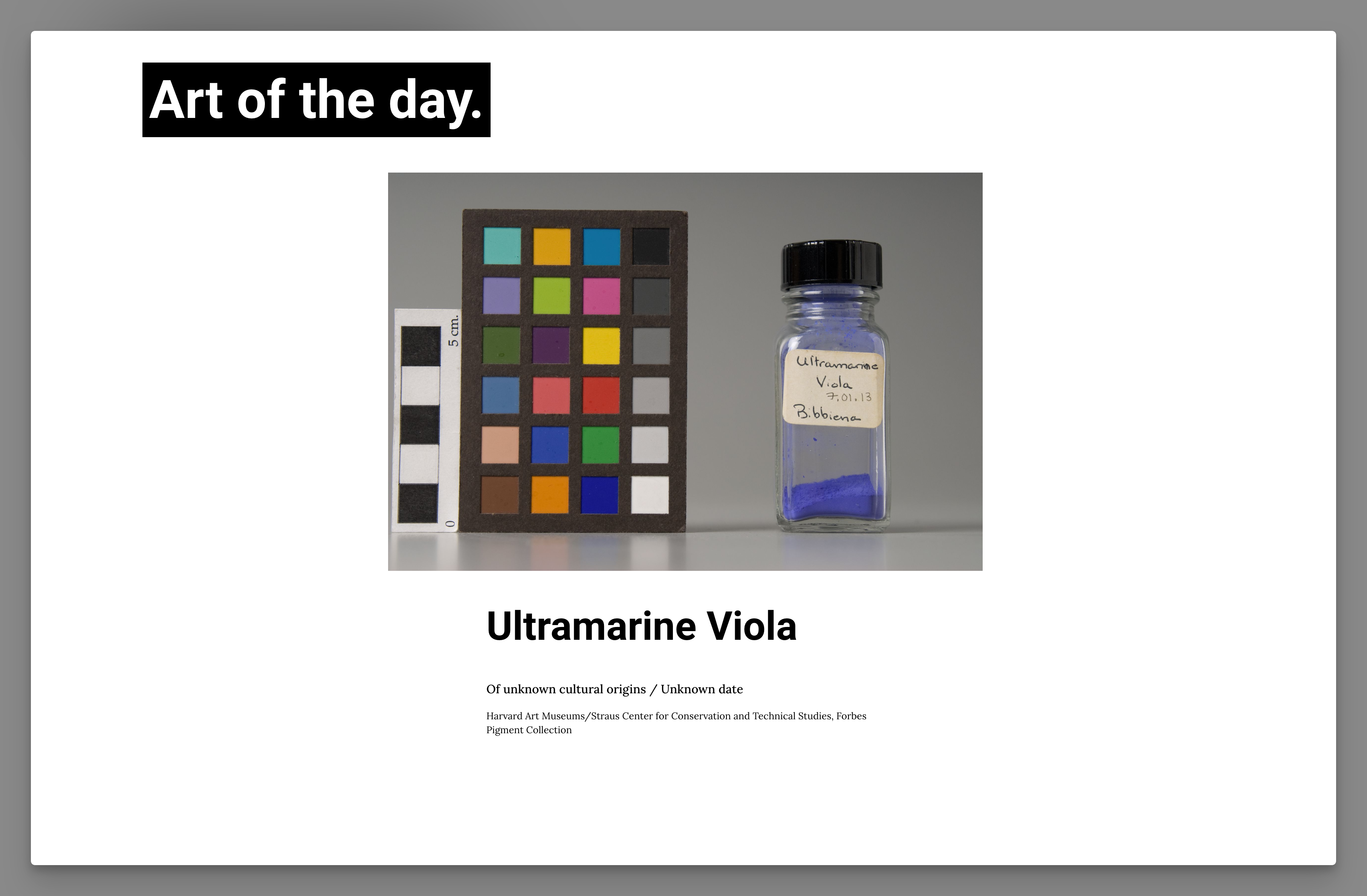 GitHub - tommyplusdev/art-of-the-day: A random art generator using ...