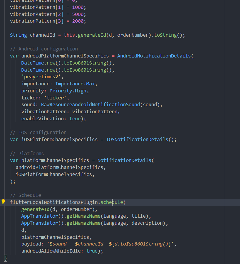 Set Over 200 Alarms And Application Delay · Issue 605 · Maikub Flutter Local Notifications