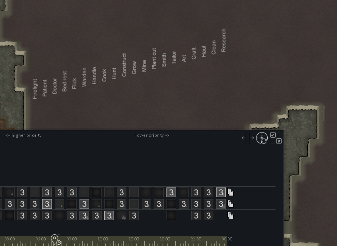 [b18] UI scale causes work labels to be displayed outside the work tab · Issue #77 · fluffy-mods ...
