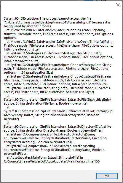 Update Loop Or Check Connection Error · Issue 235 · Gorkemhacioglustream Viewer Chat Bot · Github