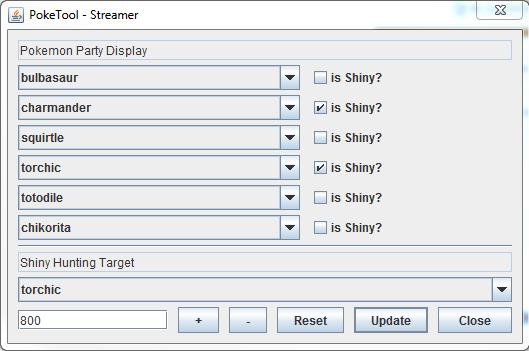 GitHub - SirTyler/PokeTool: Streamer assistant for Pokémon Games.