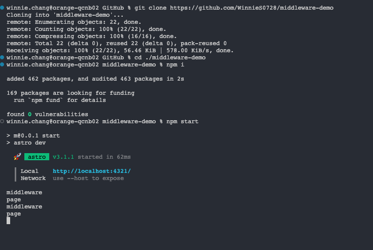 Middleware intermittently not working on iOS/ARM · Issue #8191 · withastro/astro · GitHub