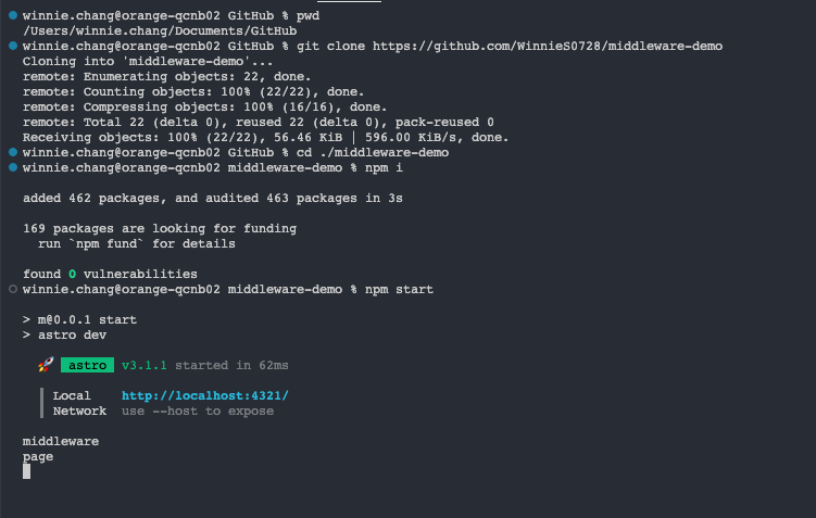 Middleware intermittently not working on iOS/ARM · Issue #8191 · withastro/astro · GitHub