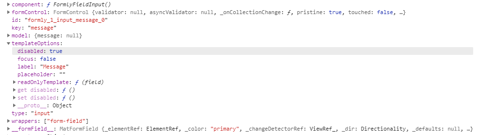 Develop a read-only/read-write form with formly · Issue #1449 · ngx-formly/ngx-formly · GitHub