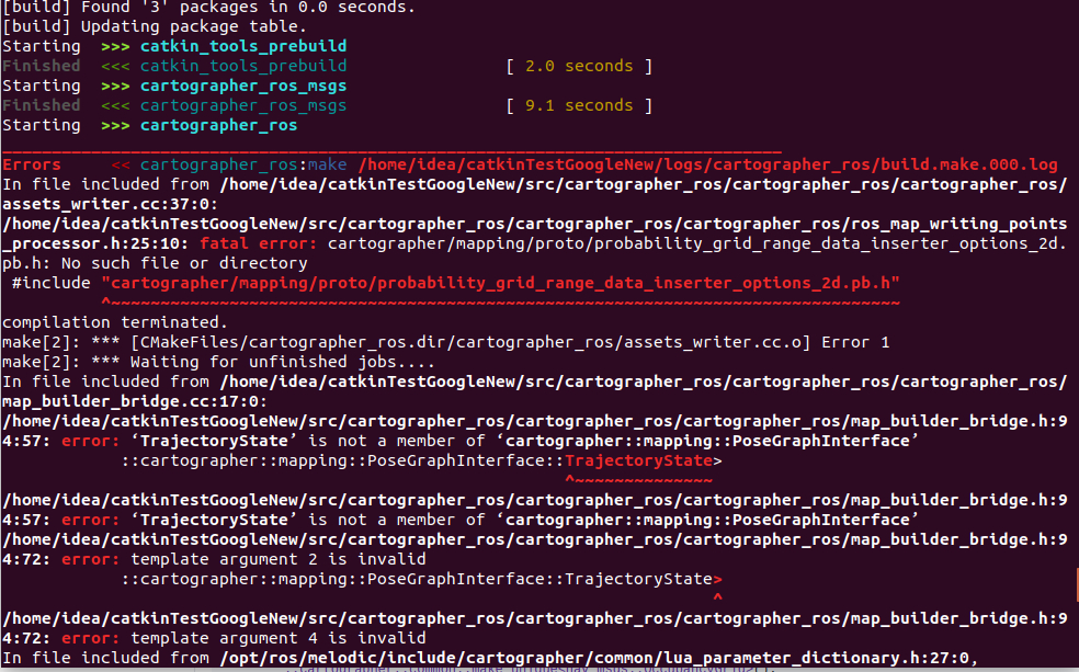 Build cartographer_ros error · Issue #1663 · cartographer-project/cartographer_ros · GitHub