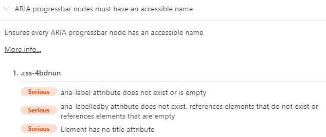 Missing accessibility in Progress component · Issue #6899 · chakra-ui/chakra-ui · GitHub