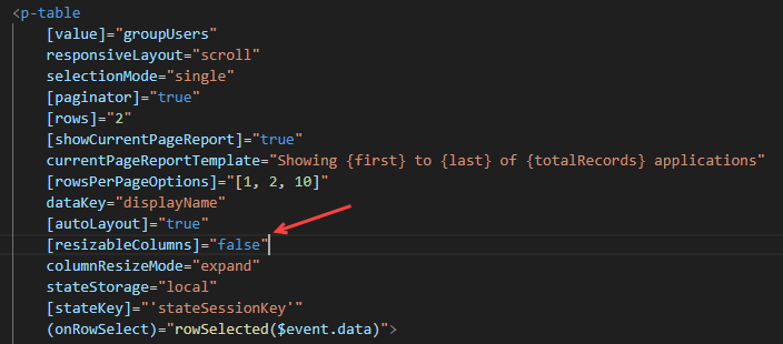 v16.7.0: p-table column length issue · Issue #14000 · primefaces/primeng · GitHub