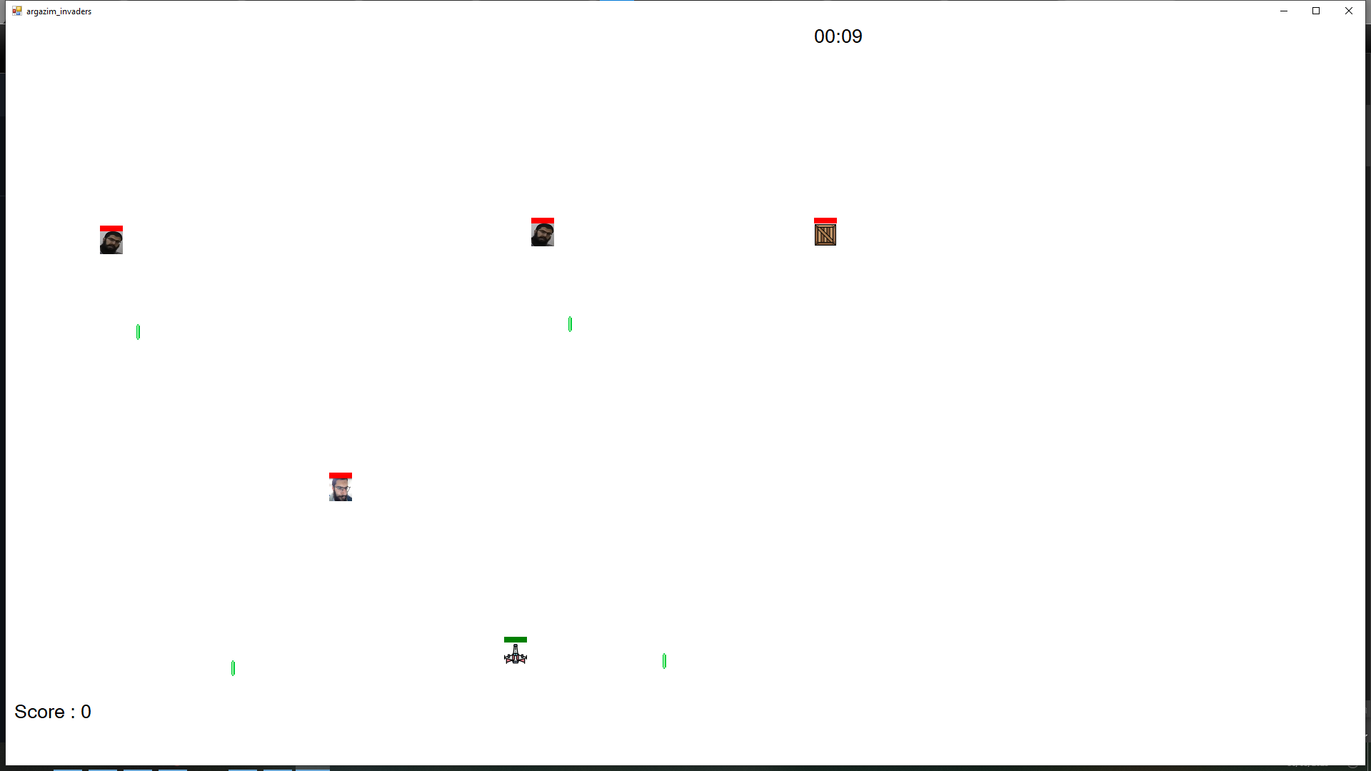GitHub - DanielShapi4a/Space-Invaders: a C# game, somewhere in between ...