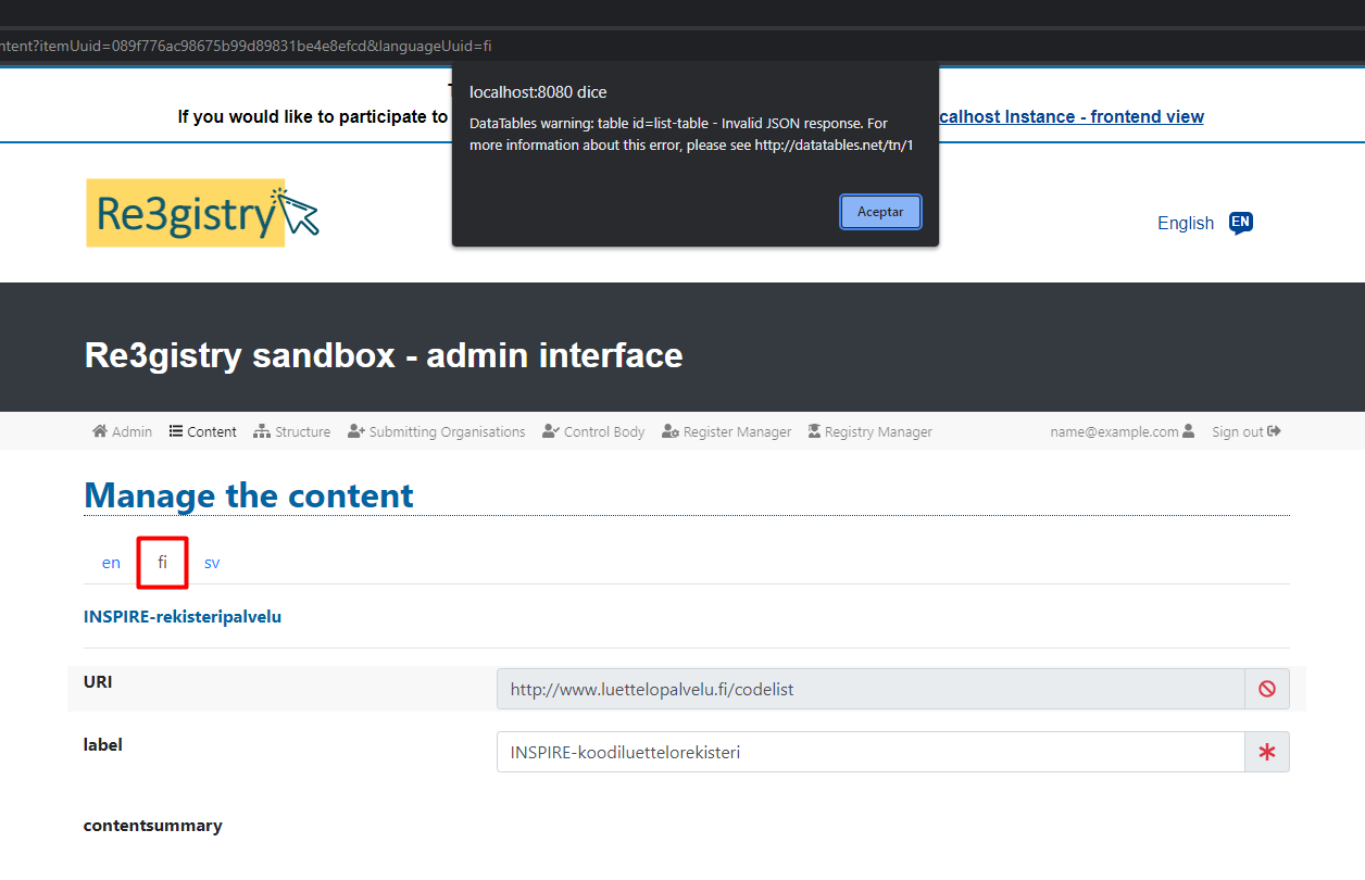 Translation selector not working · Issue #287 · ec-jrc/re3gistry · GitHub