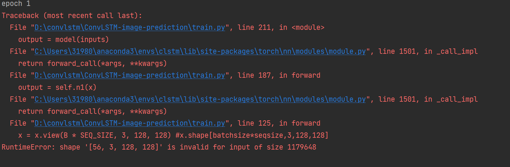 请问你的pytorch版本是怎么样的 · Issue #1 · wangyifan2018/ConvLSTM-image-prediction · GitHub