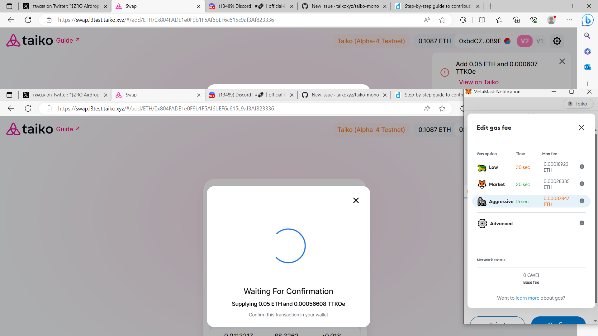 add pool issue · Issue #14505 · taikoxyz/taiko-mono · GitHub