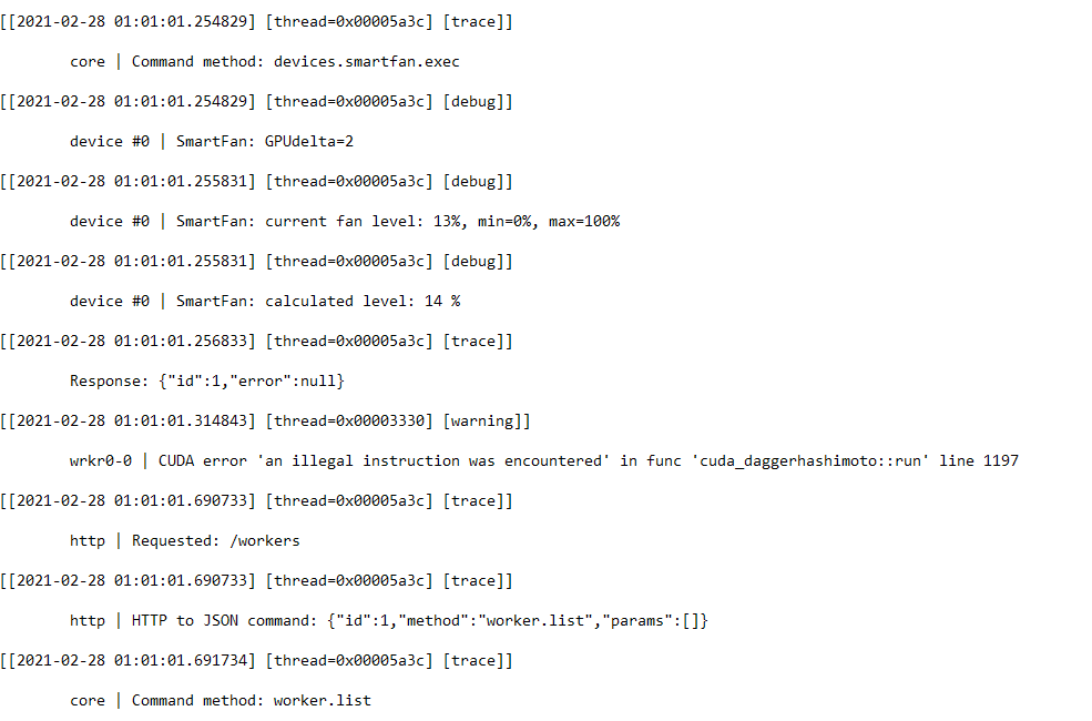 CUDA error while using the new function "optmizer" · Issue #97 · nicehash/NiceHashQuickMiner ...