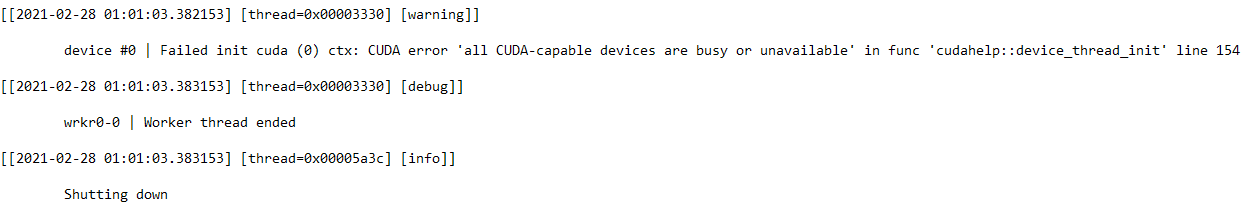 CUDA error while using the new function "optmizer" · Issue #97 · nicehash/NiceHashQuickMiner ...