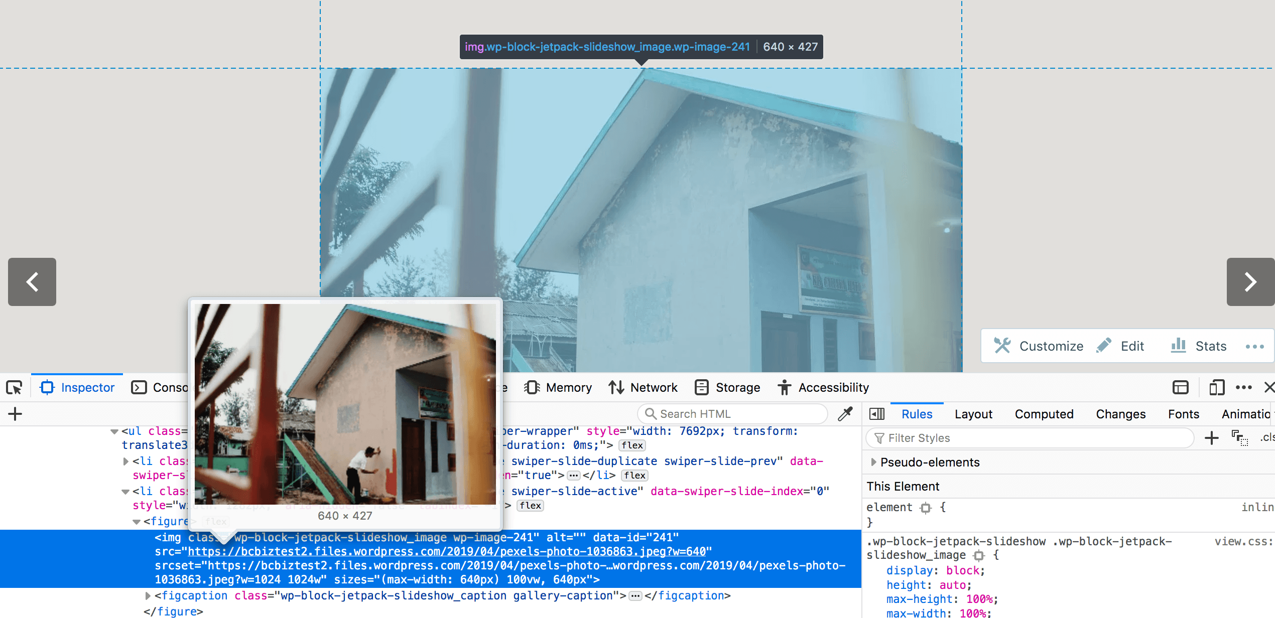 Slideshow block: Full width and wide width display shows scaled down images · Issue #12178 ...