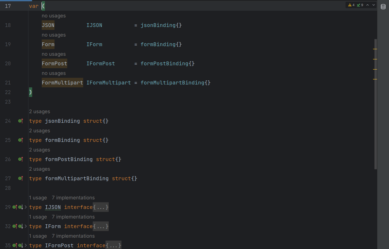 Binding · Issue 3571 · Gin Gonic Gin · Github