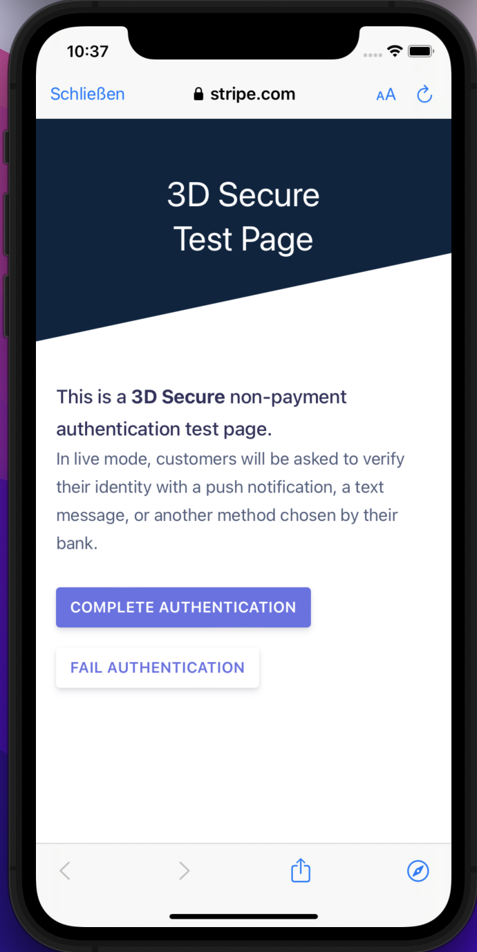 3d Secure Page Not Localized · Issue 1217 · Flutter Stripeflutter