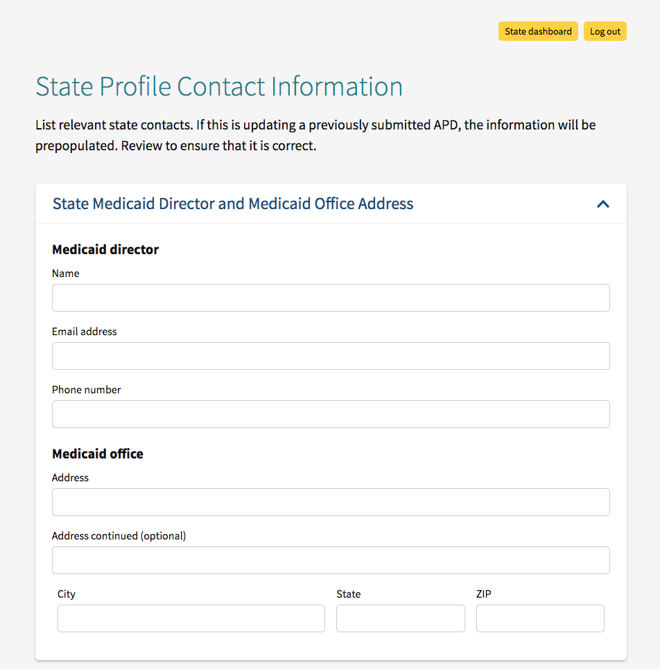 Restyle the State Profile Contact Info using the CMS Design System · Issue #1269 · Enterprise ...