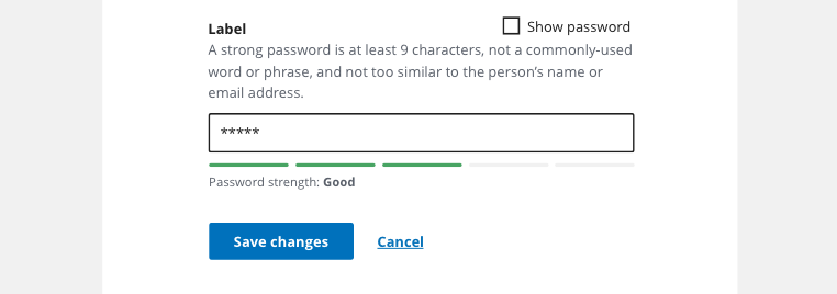 Create a UX for users to change their passwords · Issue #1274 ...