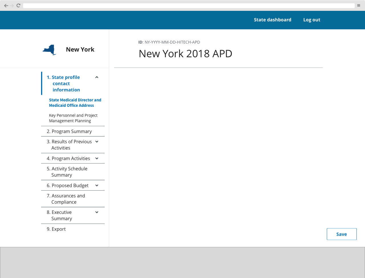 Re-stickify sidebar · Issue #1337 · Enterprise-CMCS/eAPD · GitHub