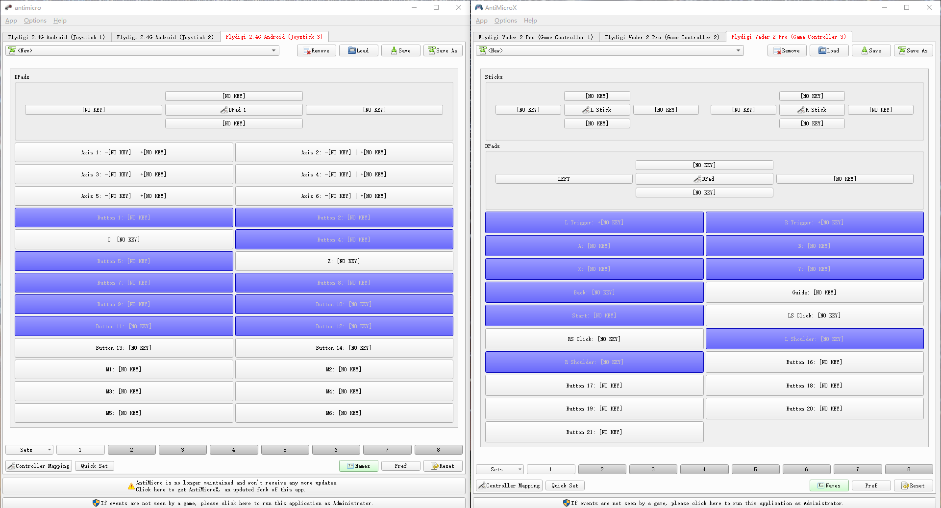 AntiMicroX can't use all buttons · Issue #724 · AntiMicroX/antimicrox · GitHub