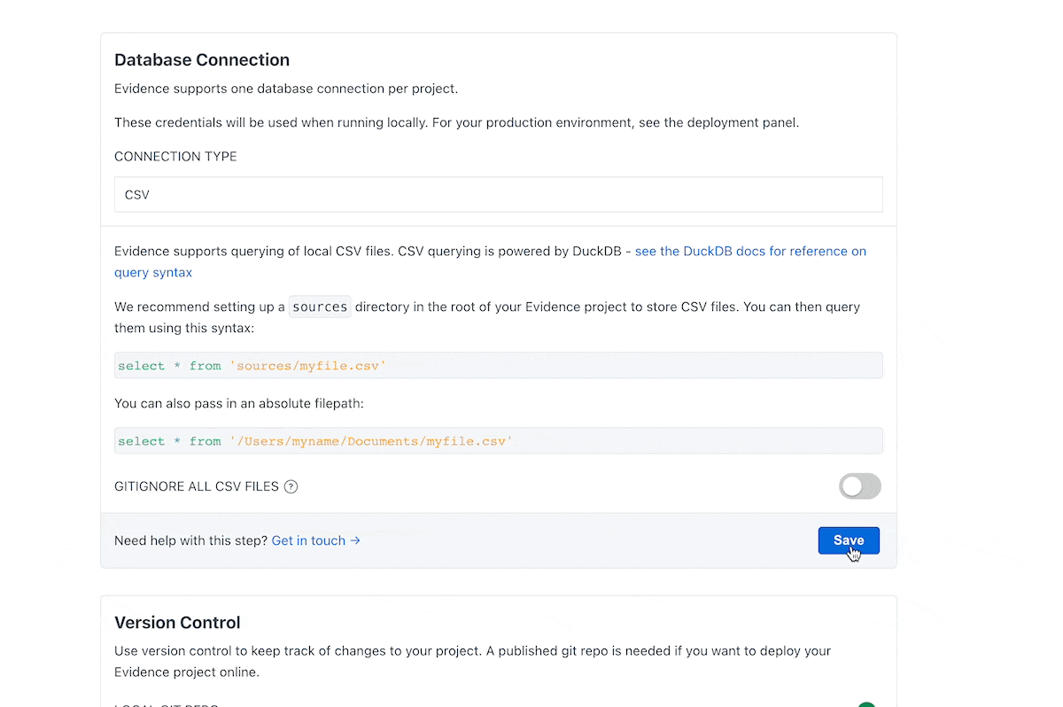 CSV connector not working in 15.0.1 · Issue #732 · evidence-dev/evidence · GitHub