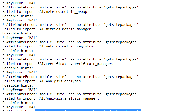 AttributeError: module 'site' has no attribute 'getsitepackages · Issue #2529 · pypa/virtualenv ...