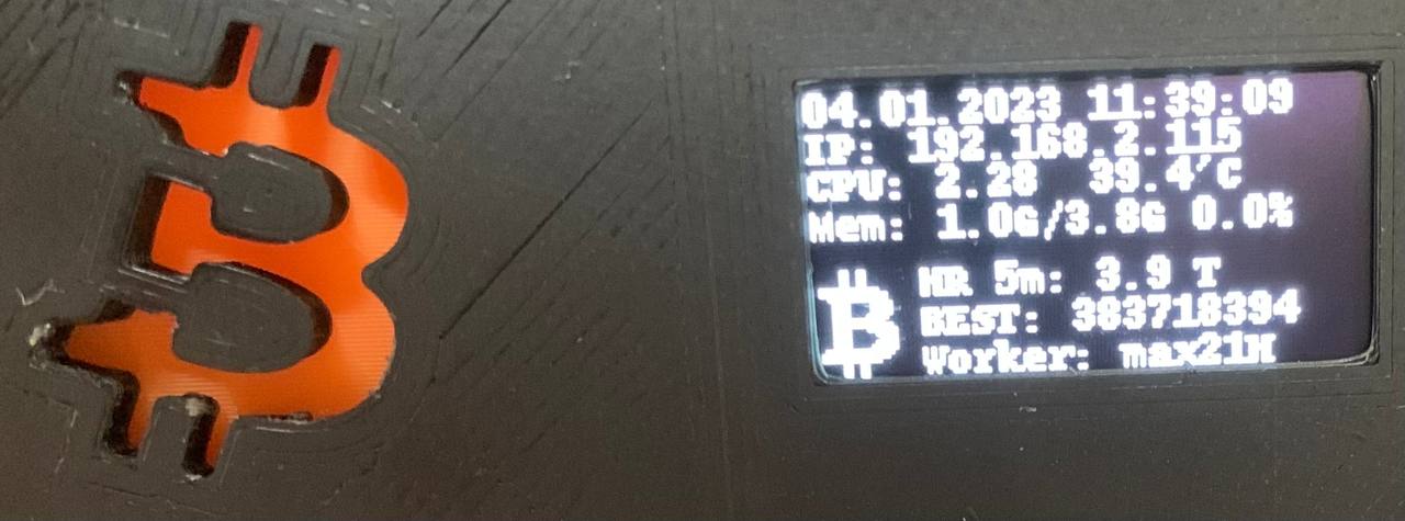 GitHub - max21h/CGMiner-OLED-Display: Display Raspberry Pi SystemInfos and CGMiner Info's on ...