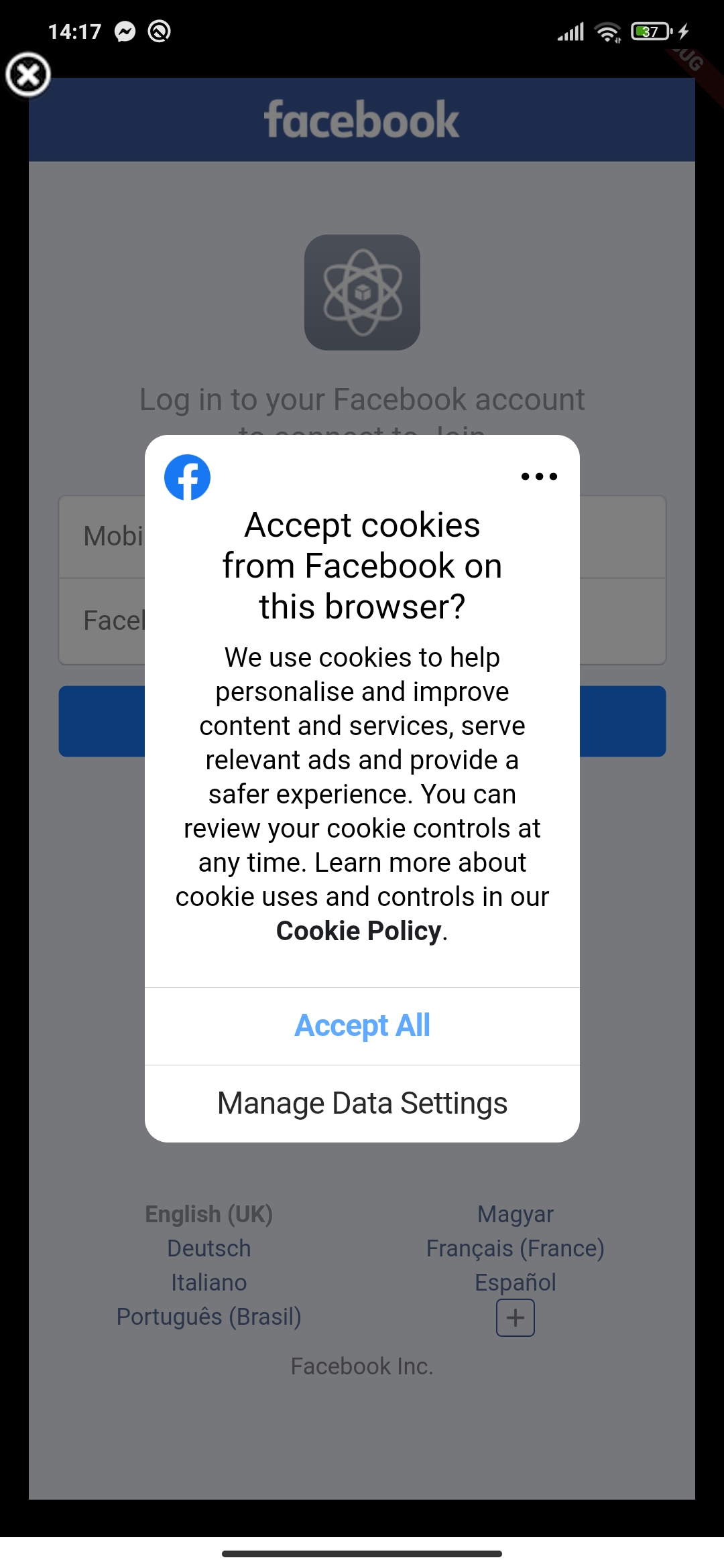 Why is it using a webview to log in? · Issue #99 · darwin-morocho/flutter-facebook-auth · GitHub