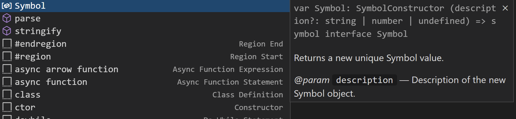 Control over CompletionItem for Snippet Choices · Issue #152946 · microsoft/vscode · GitHub