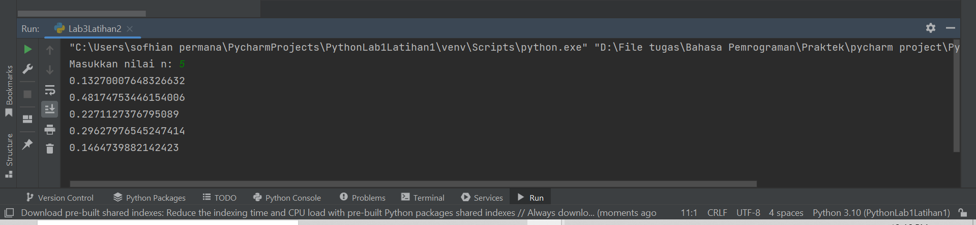 GitHub - Sofhian97/TugasLatihanPertemuanke7