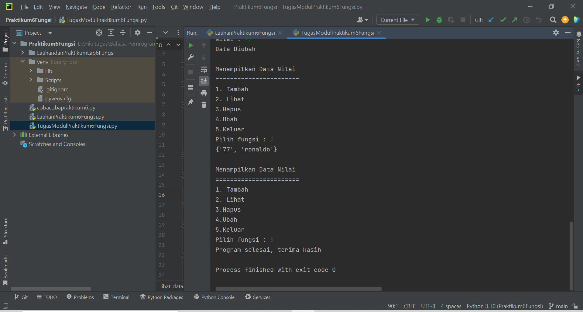 GitHub - Sofhian97/LatihandanPraktikumLab6Fungsi